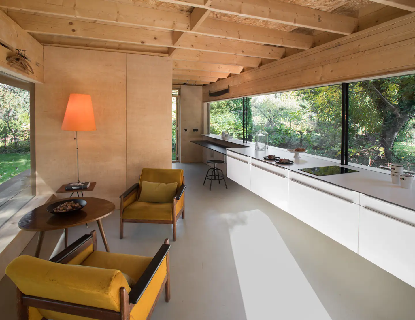 A Vintage Swedish Radio Inspired This Finely Tuned Micro Home in Poland ...