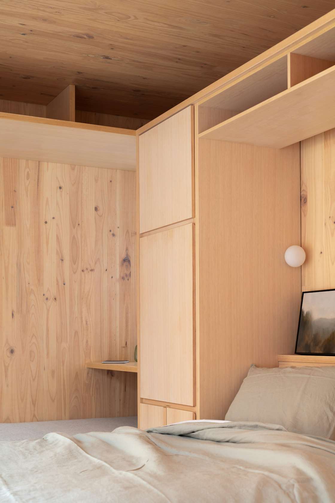 Photo 8 of 10 in This Tiny Home’s Furniture Folds Into a Wall to Save ...