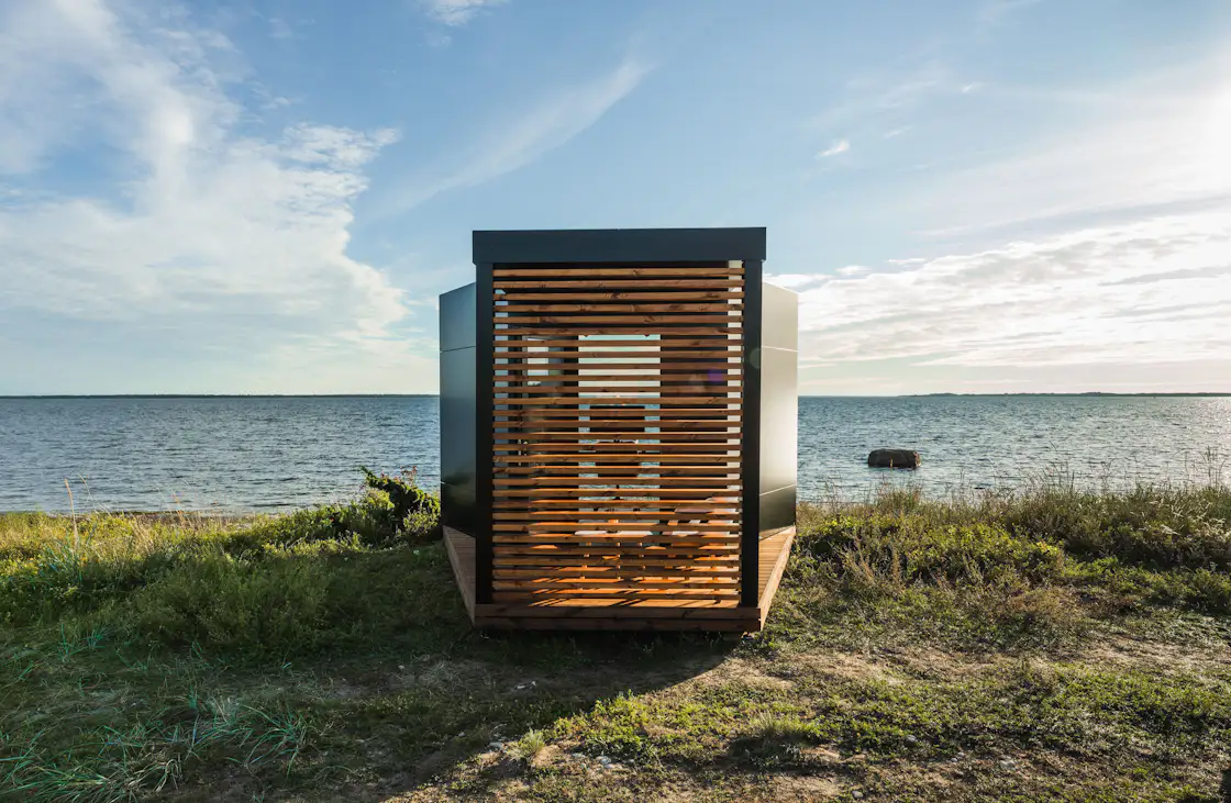 This $32K Backyard Prefab Office Features Walls of Windows - Dwell