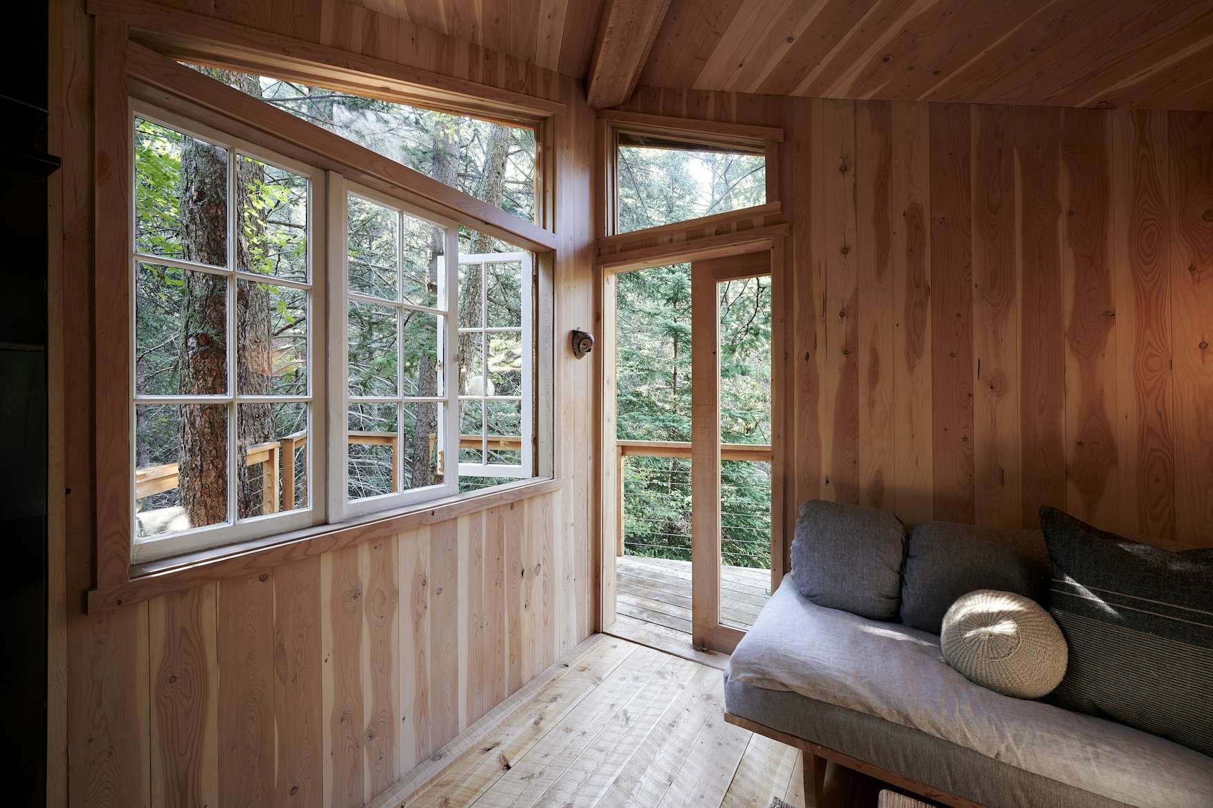 Photo 11 of 13 in A Family Builds a Fairy-Tale Tree House in the Woods ...