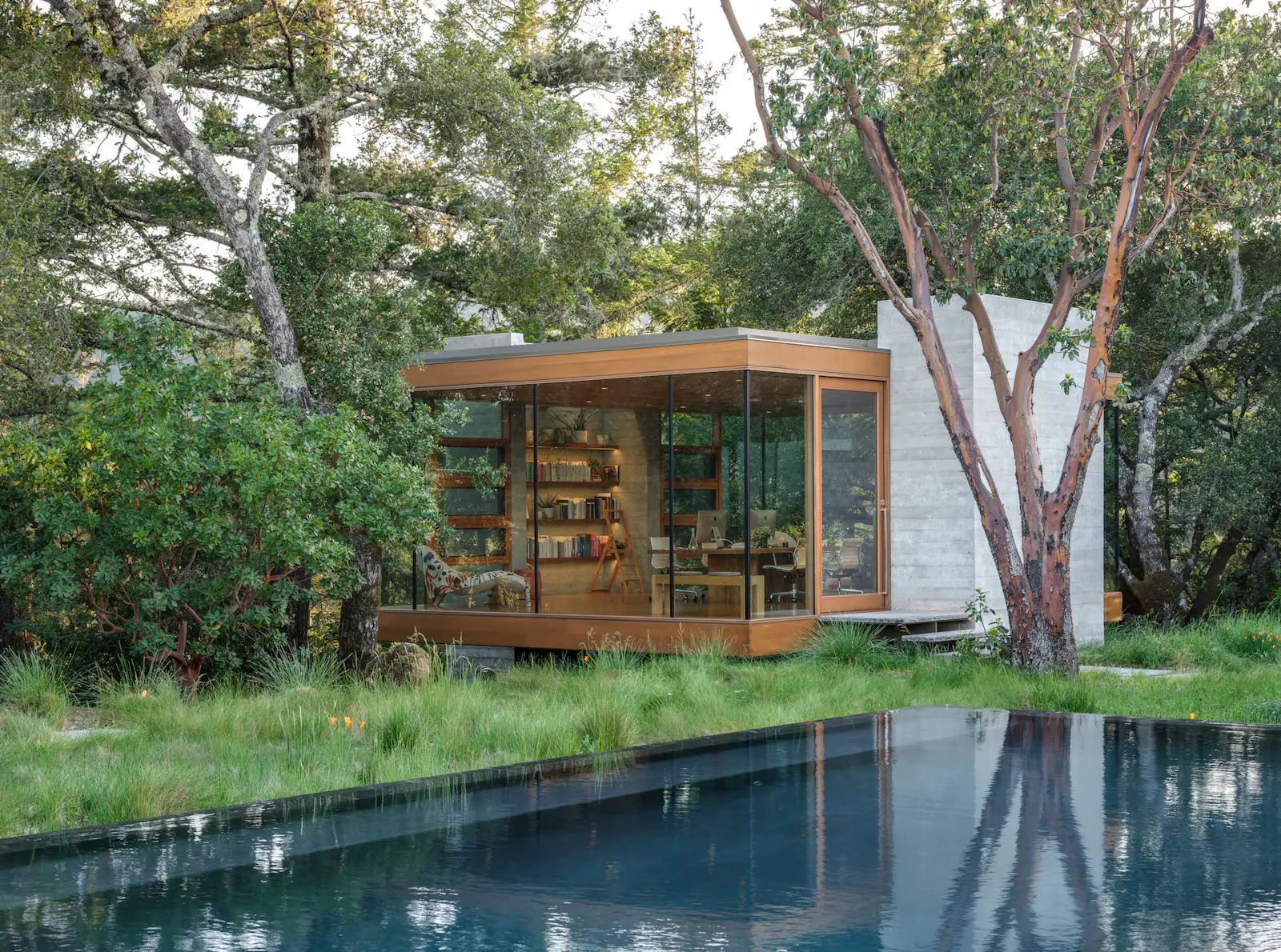 Photo 1 of 15 in This Off-Grid Design Studio Feels Like It’s Floating ...