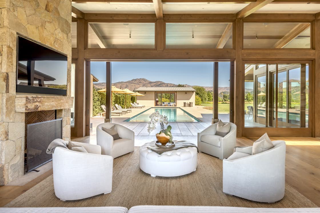 Photo 6 of 6 in A Pastoral Modern Estate in Napa Valley Asks $13.5M by ...