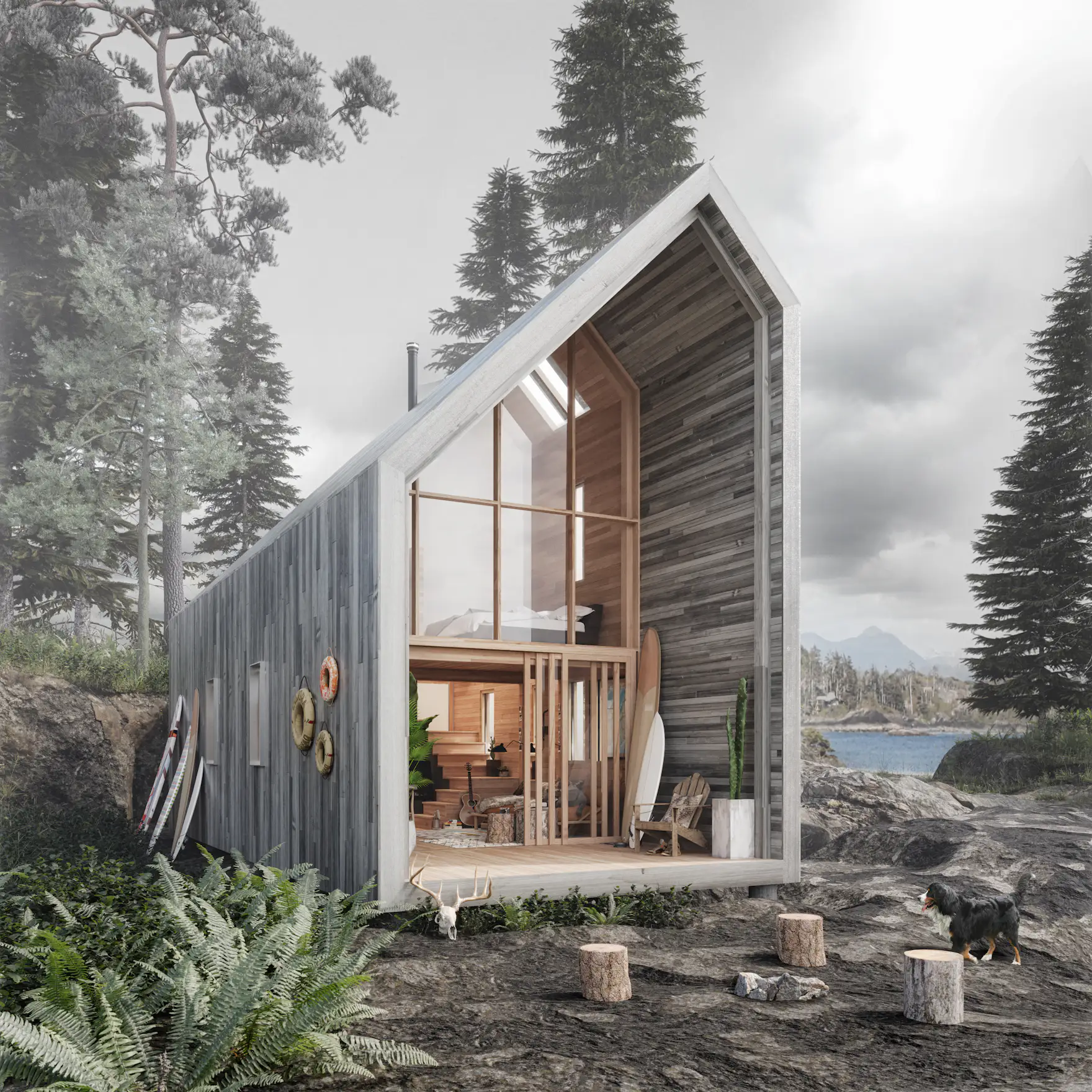 Photo 4 of 9 in Create Your Own Modular Hut With a Brilliant ...