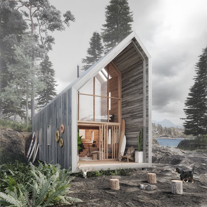 Photo 4 of 9 in Create Your Own Modular Hut With a Brilliant ...