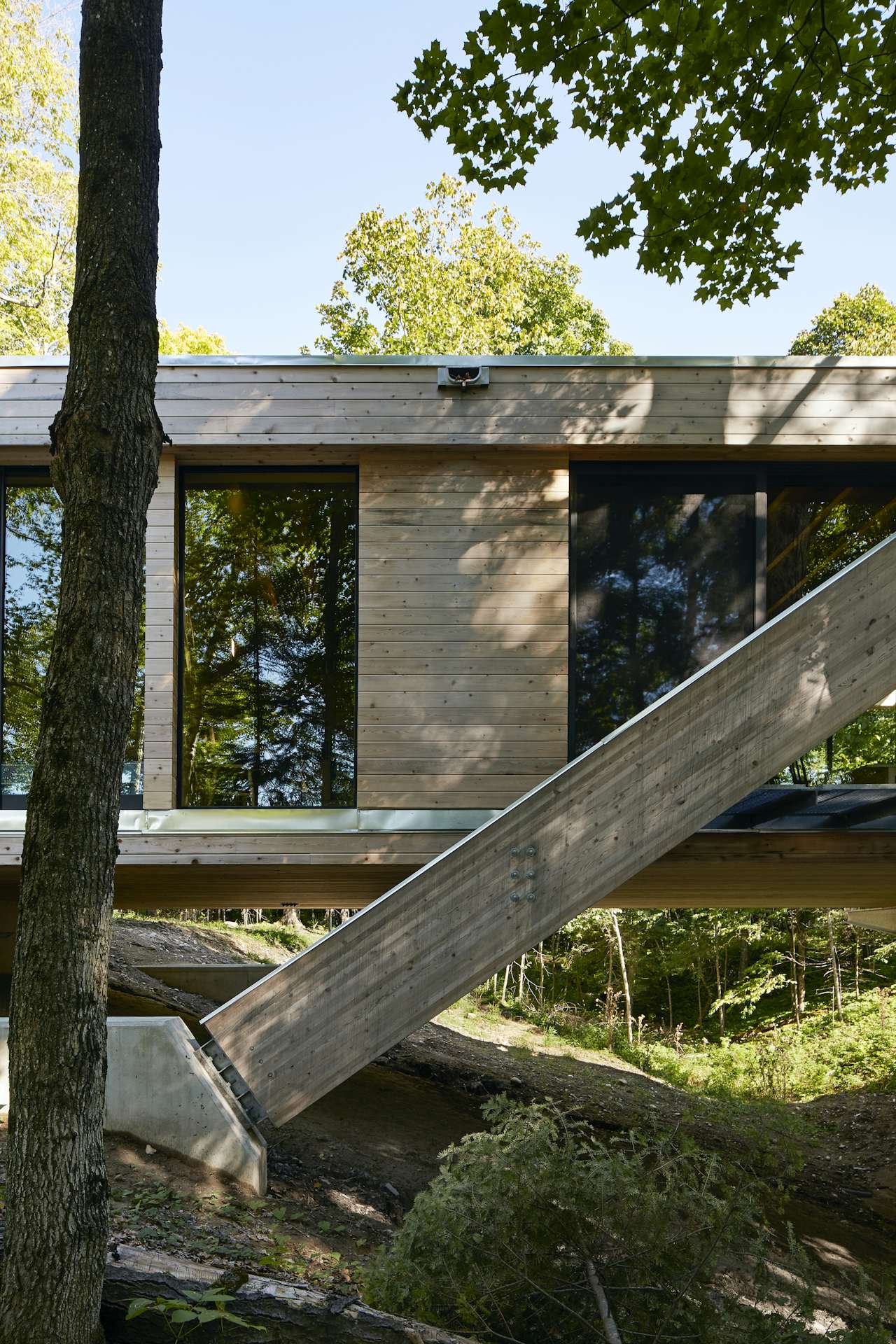 Photo 9 of 12 in A Unique Home in the Canadian Forest That Doubles As a ...