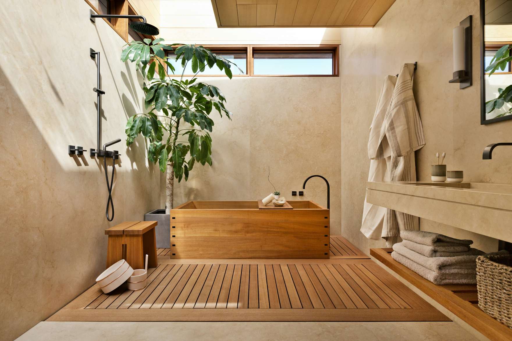 8 Spa-Like Bathrooms Designed to Instantly Soothe - Dwell