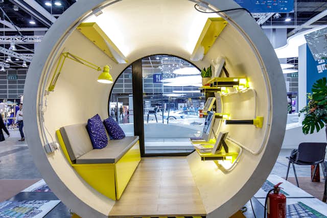 Photo 1 of 16 in These Tiny, Modular Homes Are Made of Concrete Water ...