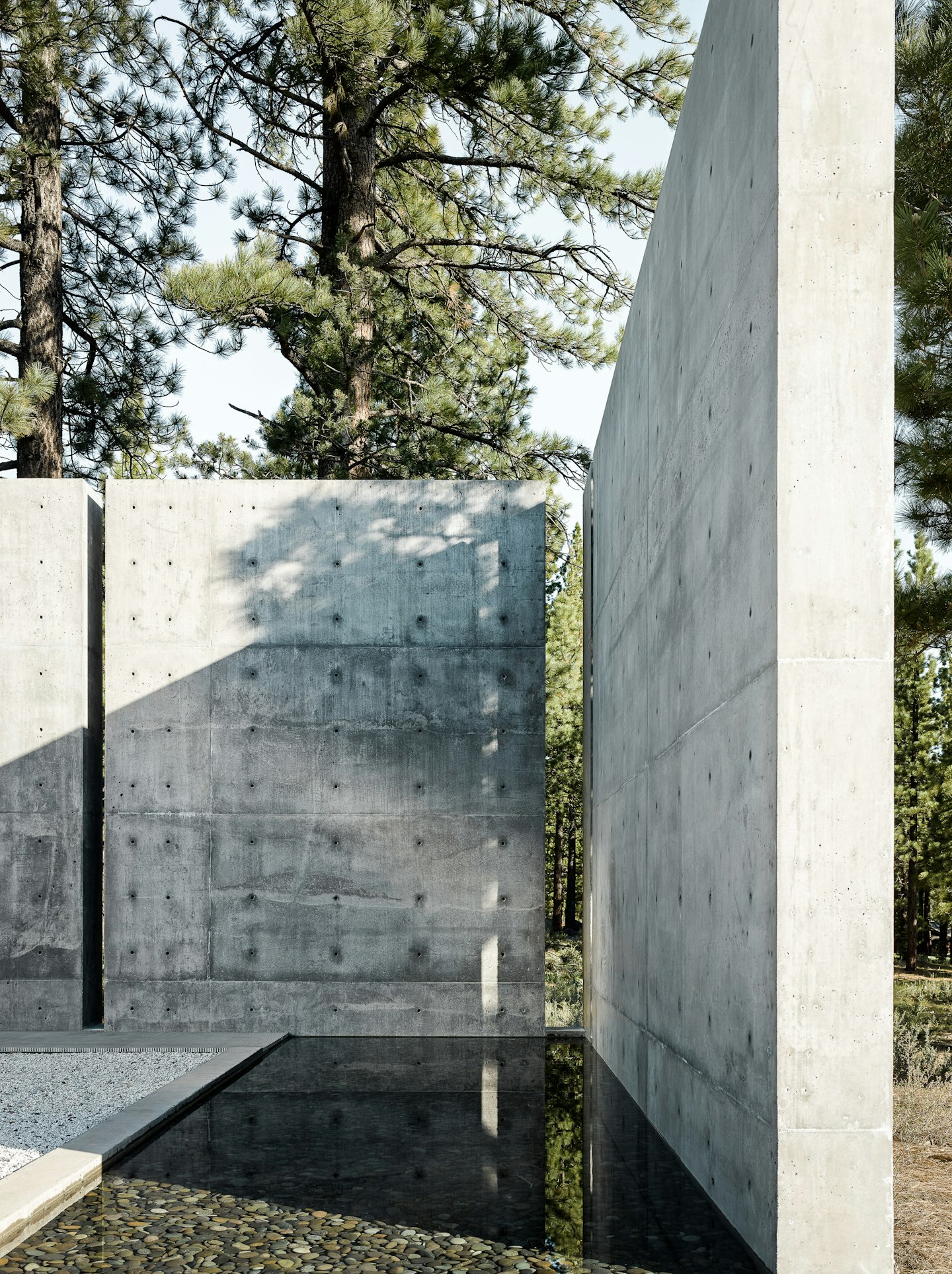 This Concrete Abode Stretches Over Giant Boulders - Dwell