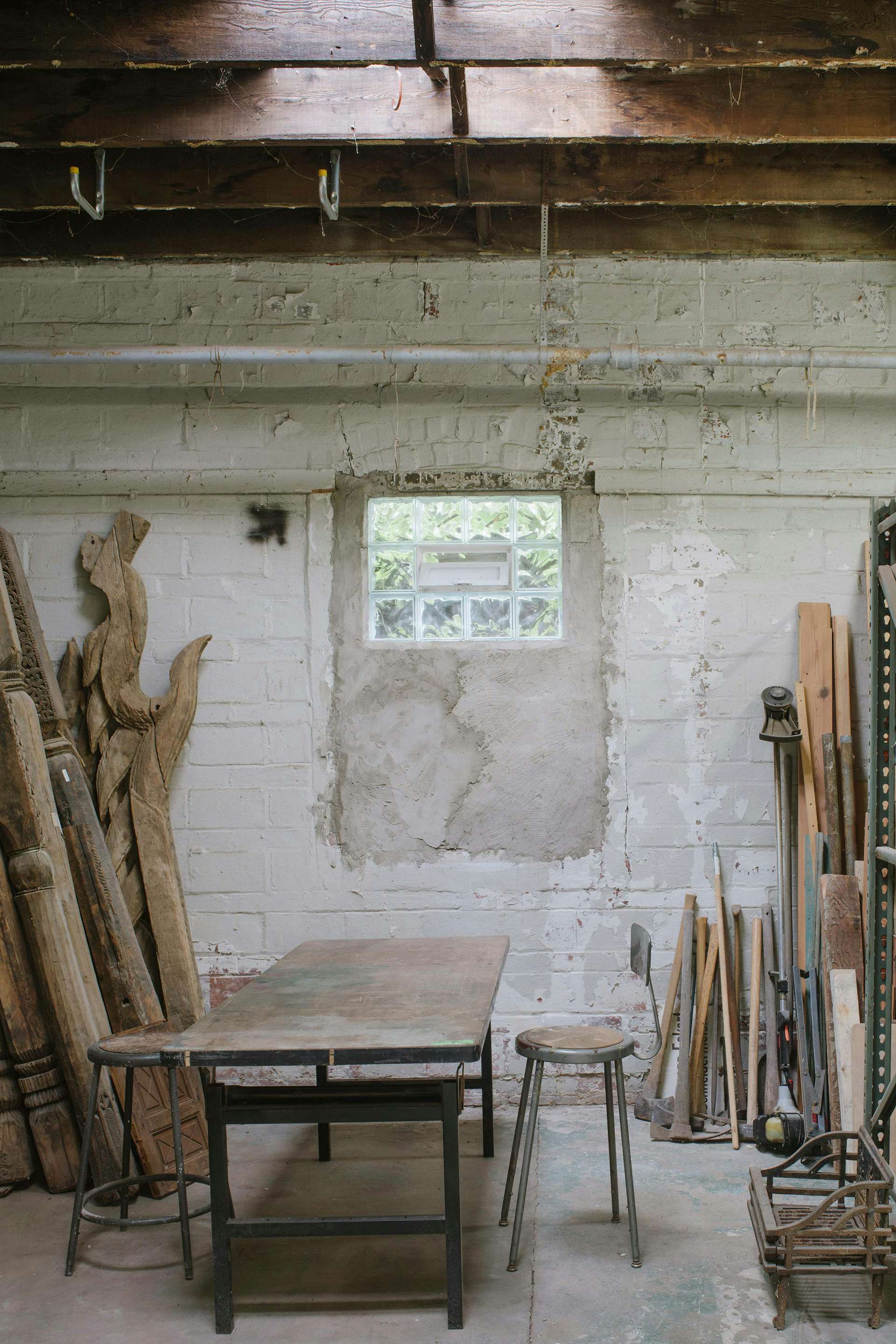A 1920s Masonry Garage Is Reborn as a Flexible Live/Work Space - Dwell