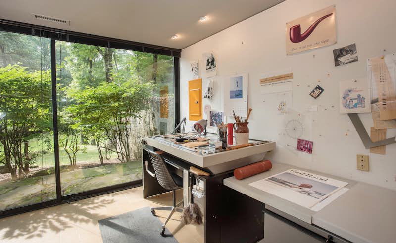 Photo 8 of 9 in Own Legendary Designer Paul Rand's Midcentury Home For ...