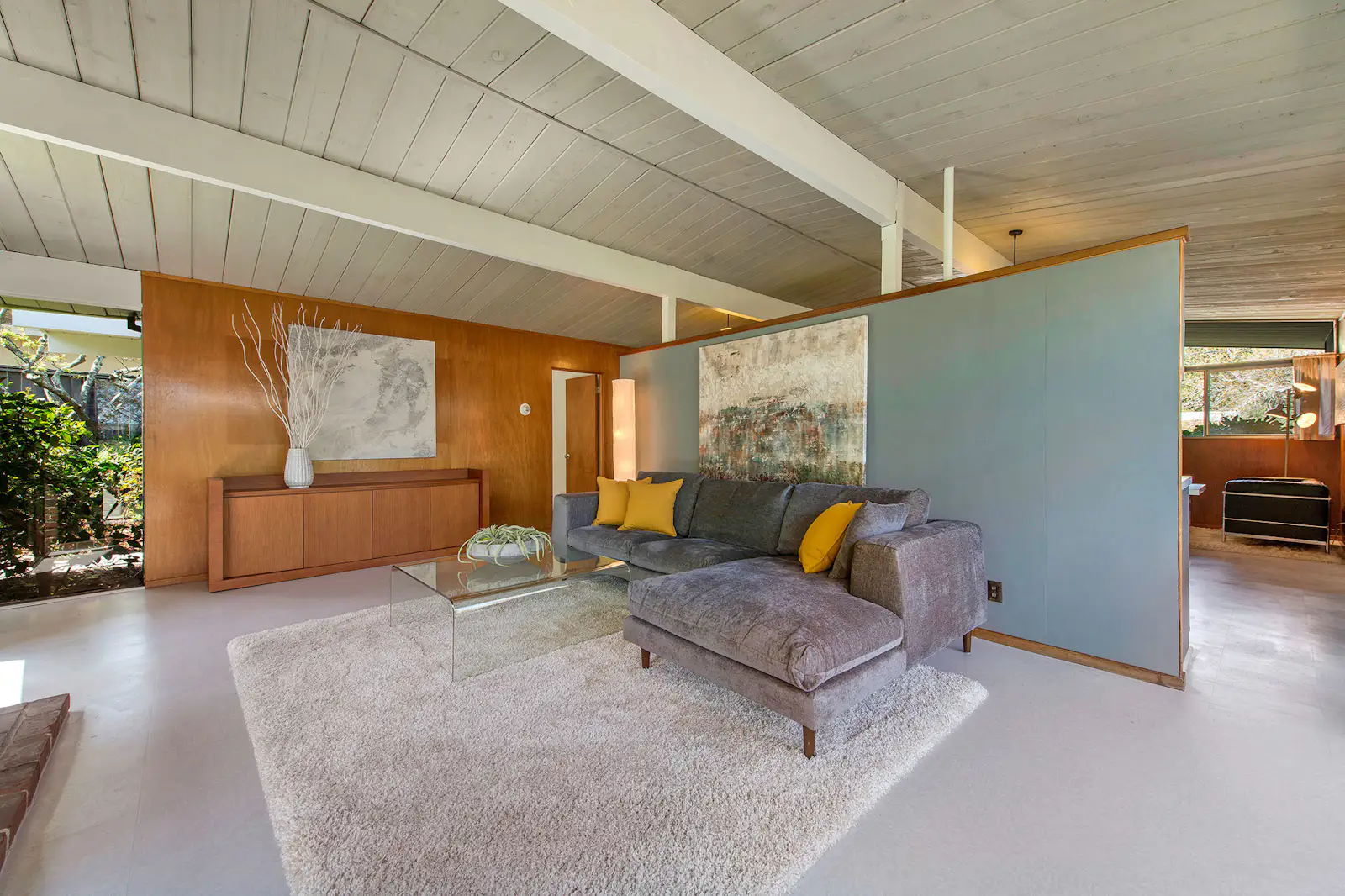 An Eichler Full of Original Details and Midcentury Charm Lists For $1 ...