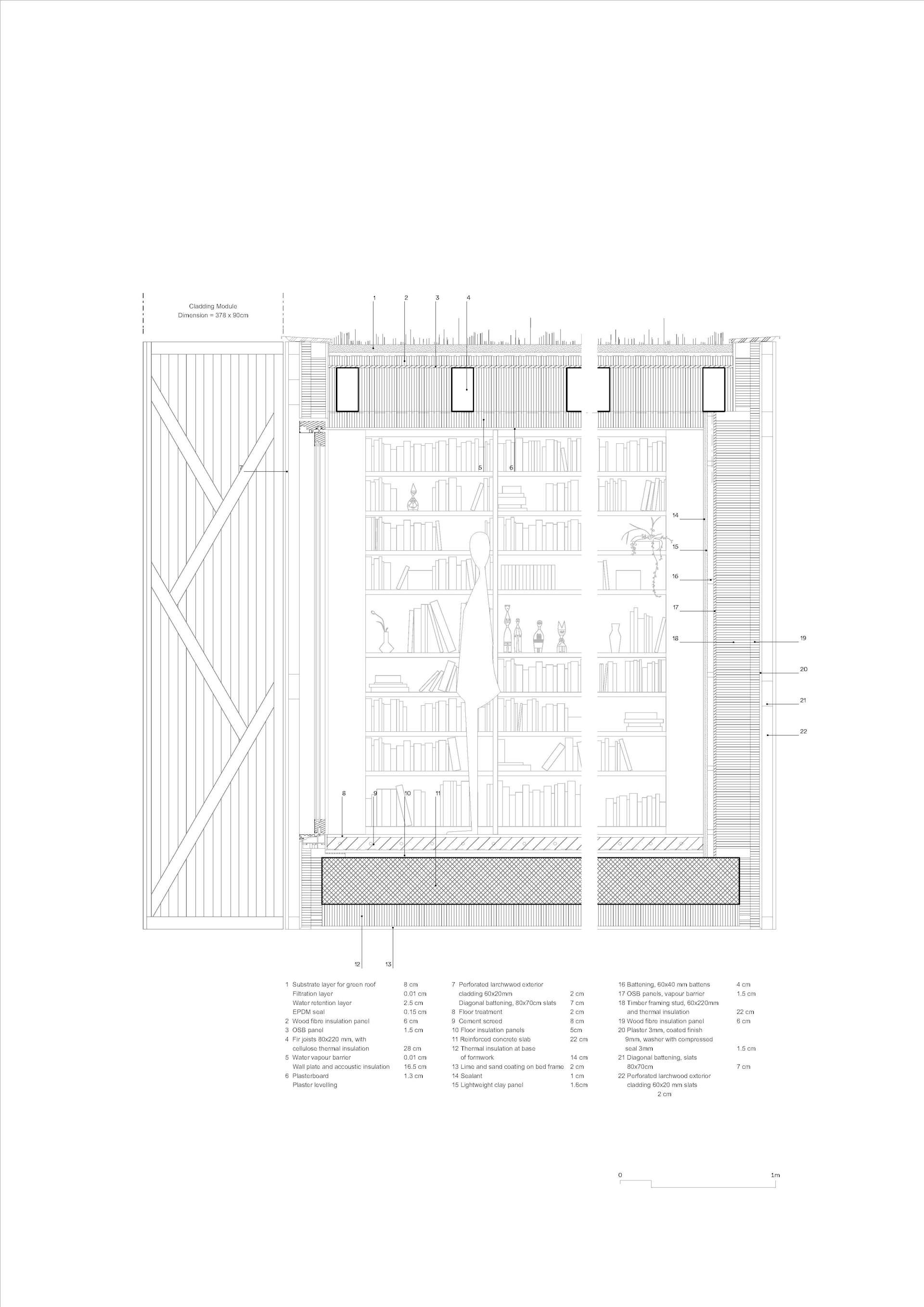 Photo 12 of 13 in A Green-Roofed Family Home Frames the Grandeur of the ...