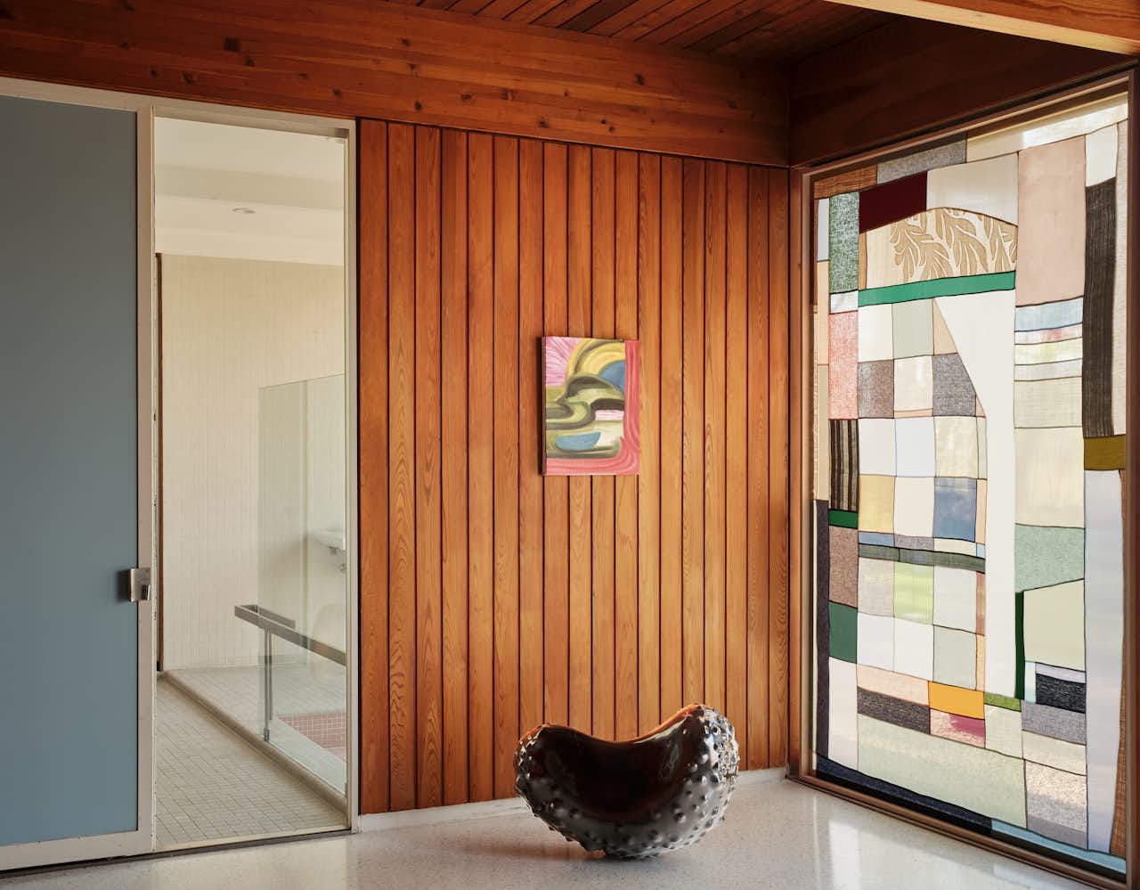 An Art Exhibition at the Gerald Luss House in New York - Dwell