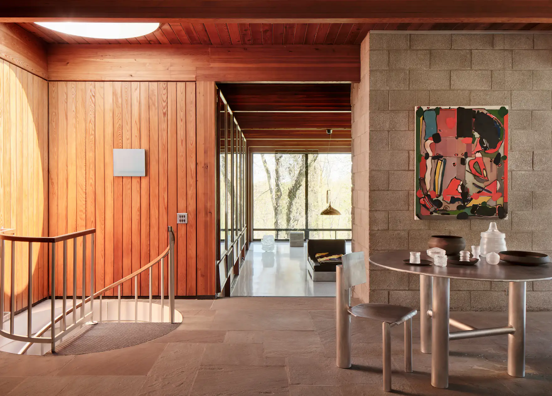 An Art Exhibition at the Gerald Luss House in New York - Dwell