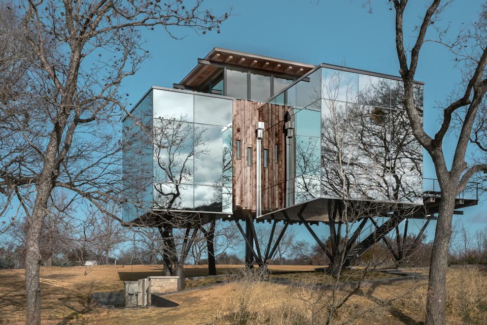 Photo 2 of 14 in This Prefab Tree House Was Inspired by a Young Girl’s ...