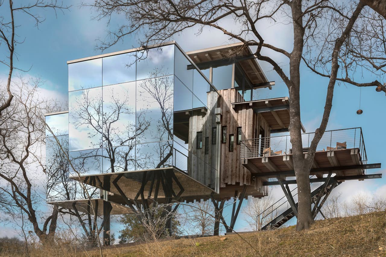 Photo 13 of 14 in This Prefab Tree House Was Inspired by a Young Girl’s ...