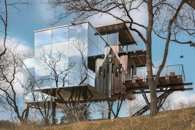 Photo 13 of 14 in This Prefab Tree House Was Inspired by a Young Girl’s ...