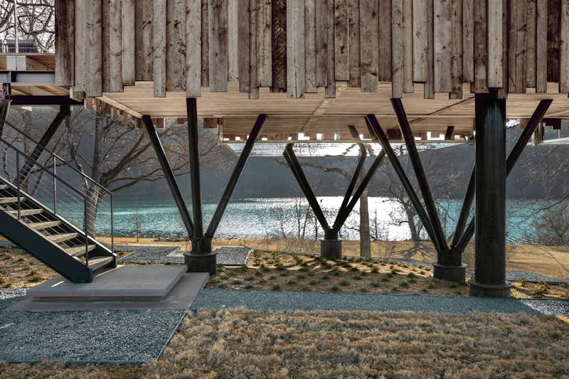 Photo 5 of 14 in This Prefab Tree House Was Inspired by a Young Girl’s ...