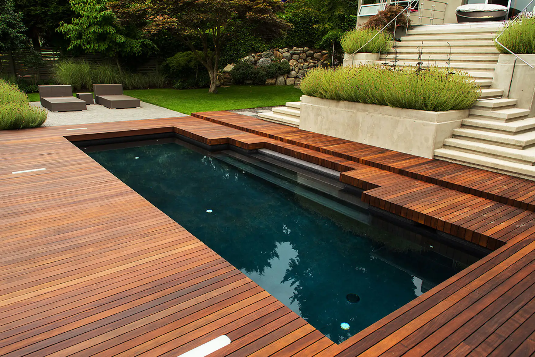Photo 6 of 12 in Take a Plunge Into These Enticing Modern Pools from ...