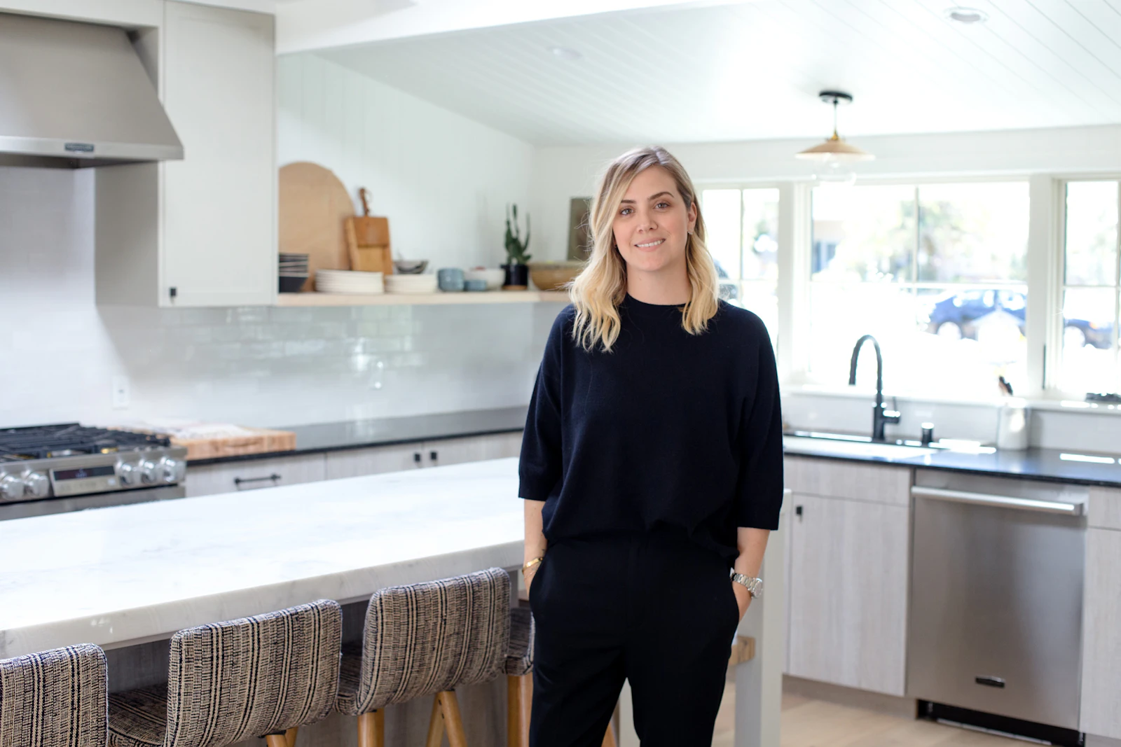 The Big Reveal: An Interior Designer Unveils Her “No Ordinary Kitchen ...