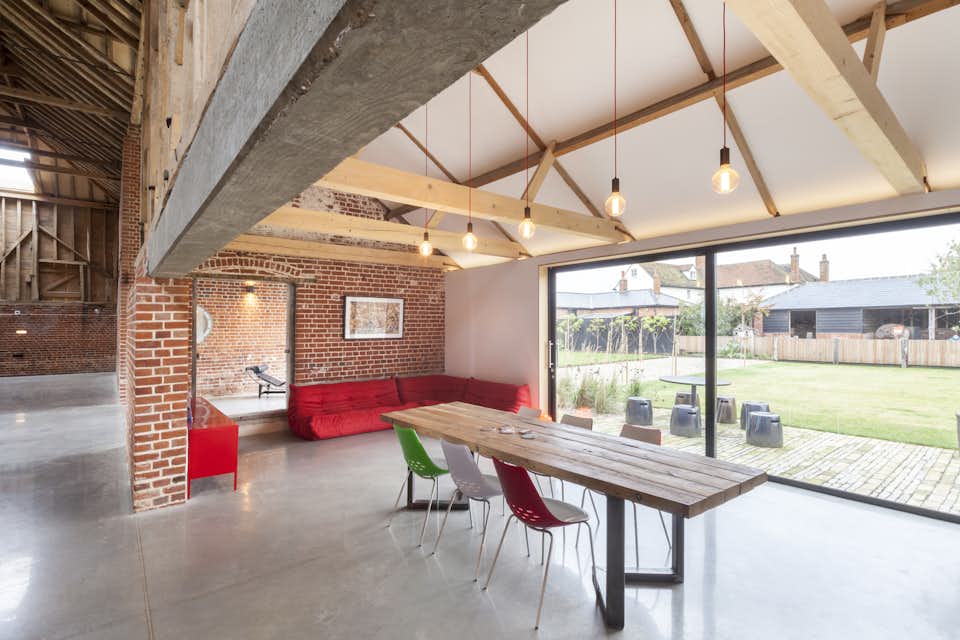 This Converted Barn in the English Countryside Stays True to its ...