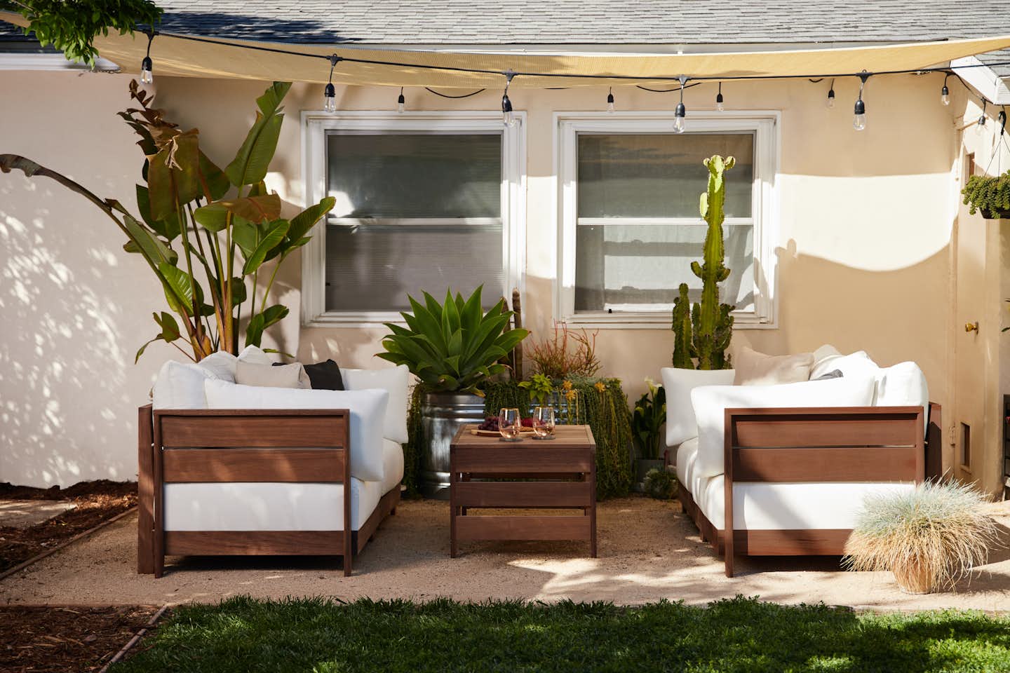 Photo 1 of 6 in This Modular Outdoor Furniture Line Snaps Together Like ...