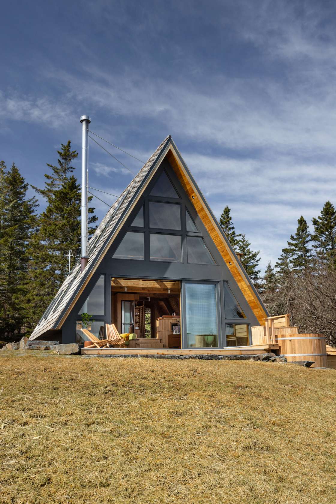 Photo 13 of 15 in Construction Diary: They’d Never Designed an A-Frame ...