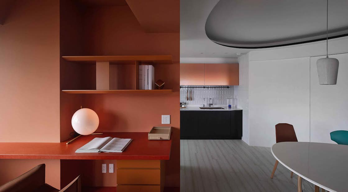 A Colorful Apartment Inspired by Paper Patterns Used in Fashion - Dwell