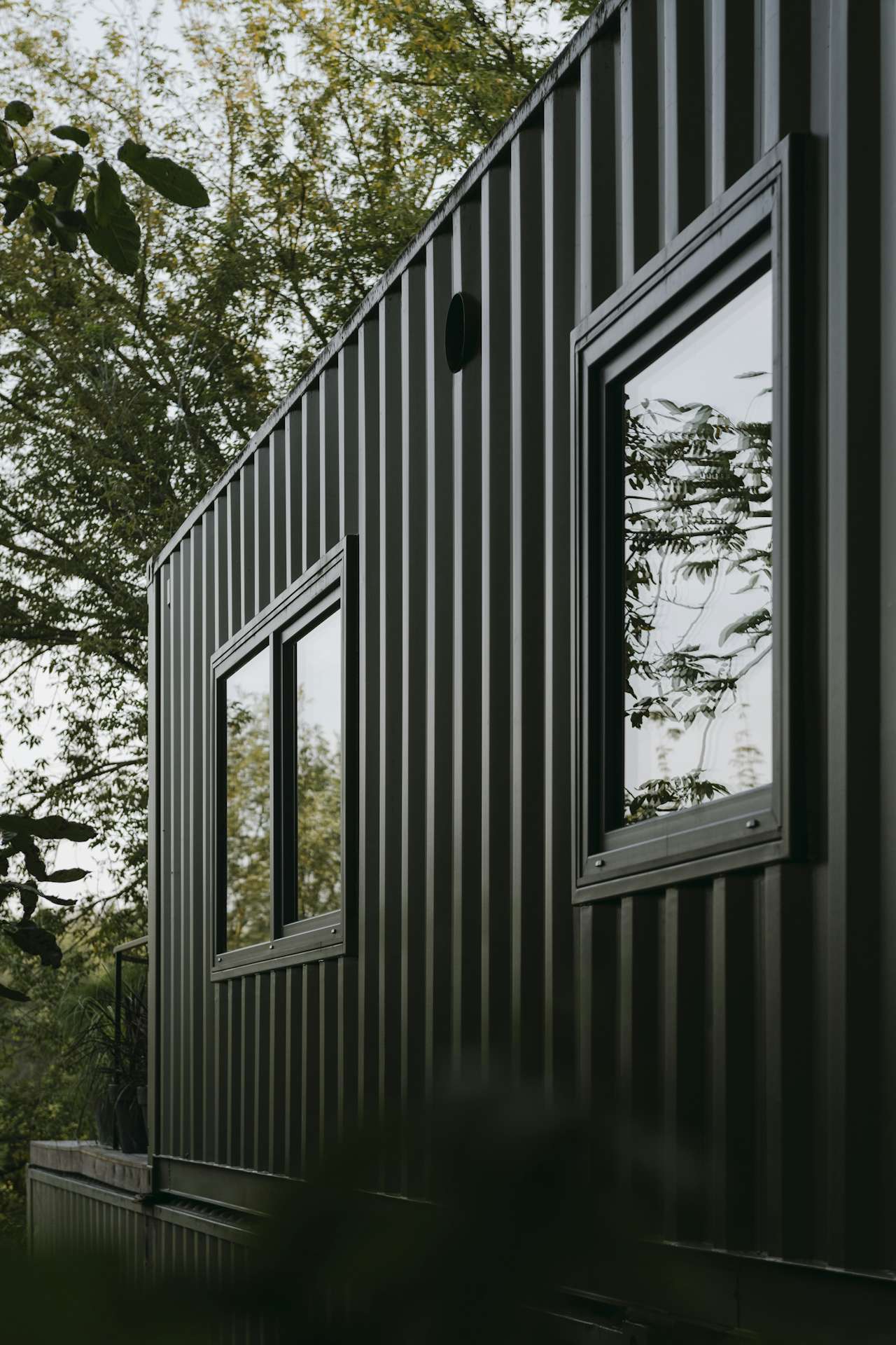 Photo 12 of 14 in Two Shipping Containers Form a Cozy Live/Work Cabin ...