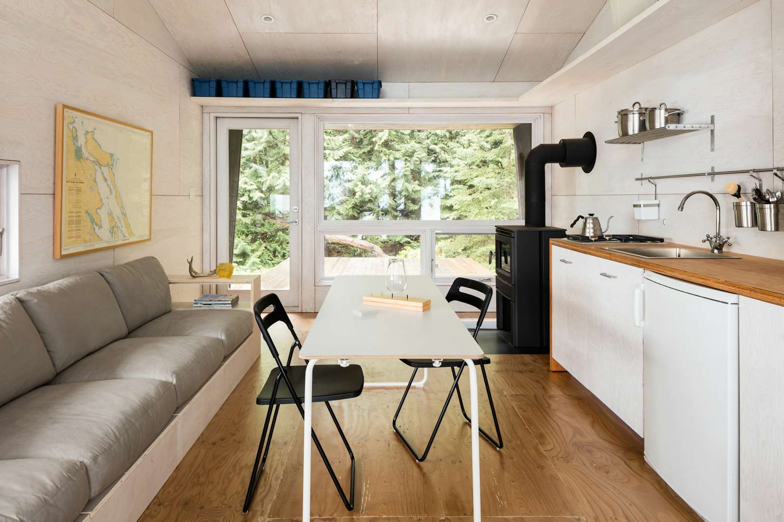 An Angled Cabin in British Columbia Makes an Ideal Island Retreat - Dwell