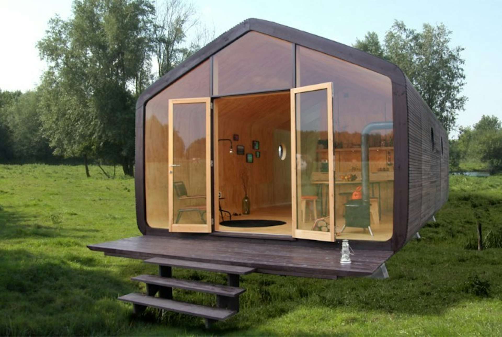 Photo 12 of 12 in A Green, Lean, and Customizable Cardboard Prefab - Dwell