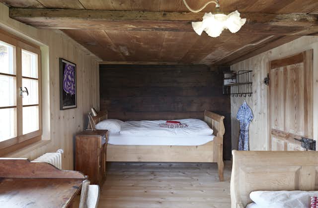 Photo 8 of 13 in A Renovated Pagan House in the Swiss Alps Puts Guests ...