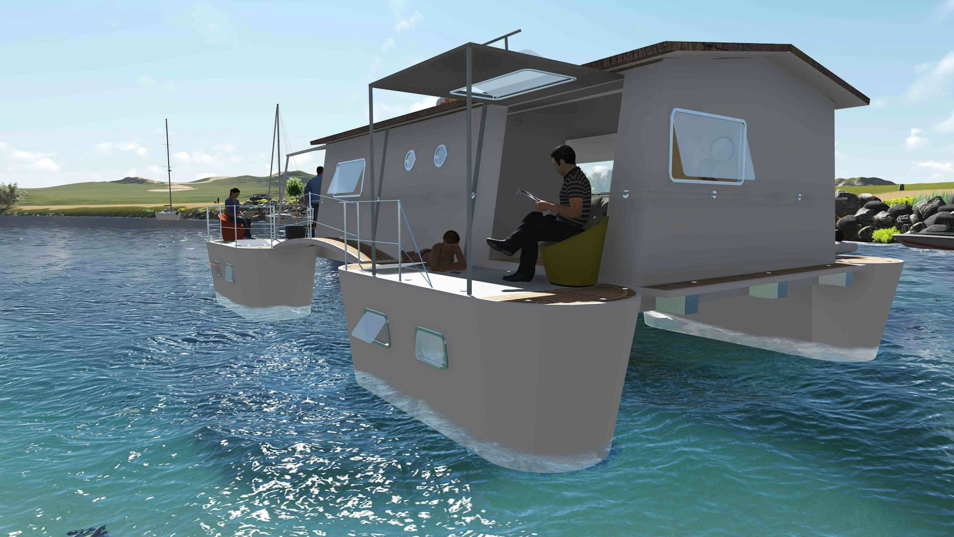 Photo 3 of 7 in 6 Modular Houseboat and Floating Home Manufacturers ...