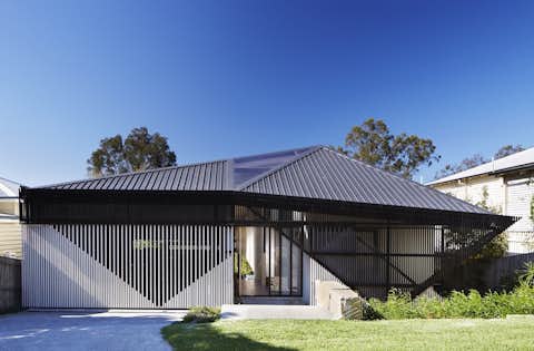 Photo 6 of 19 in 9 Best Homes With Interesting Screened Facades - Dwell