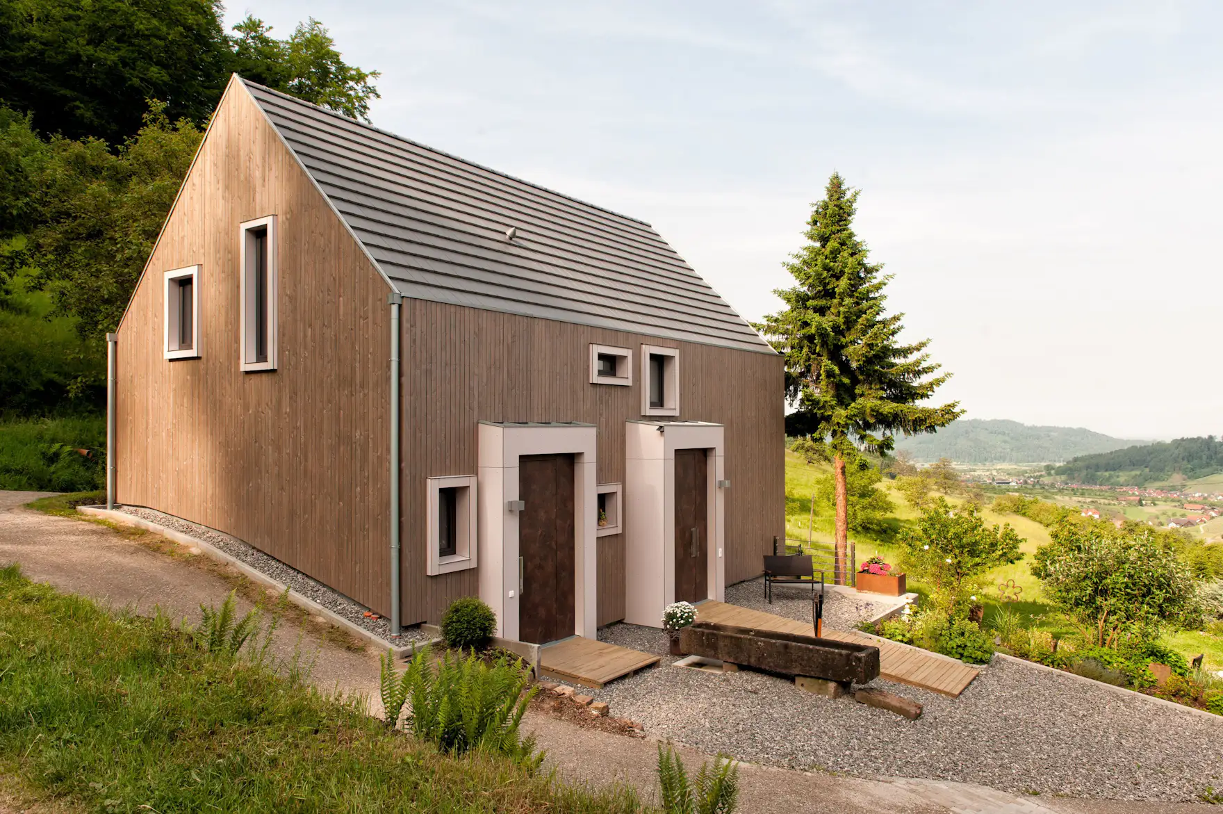 These 4 European Homes Show How Striking a Steep Roof Can Be - Dwell