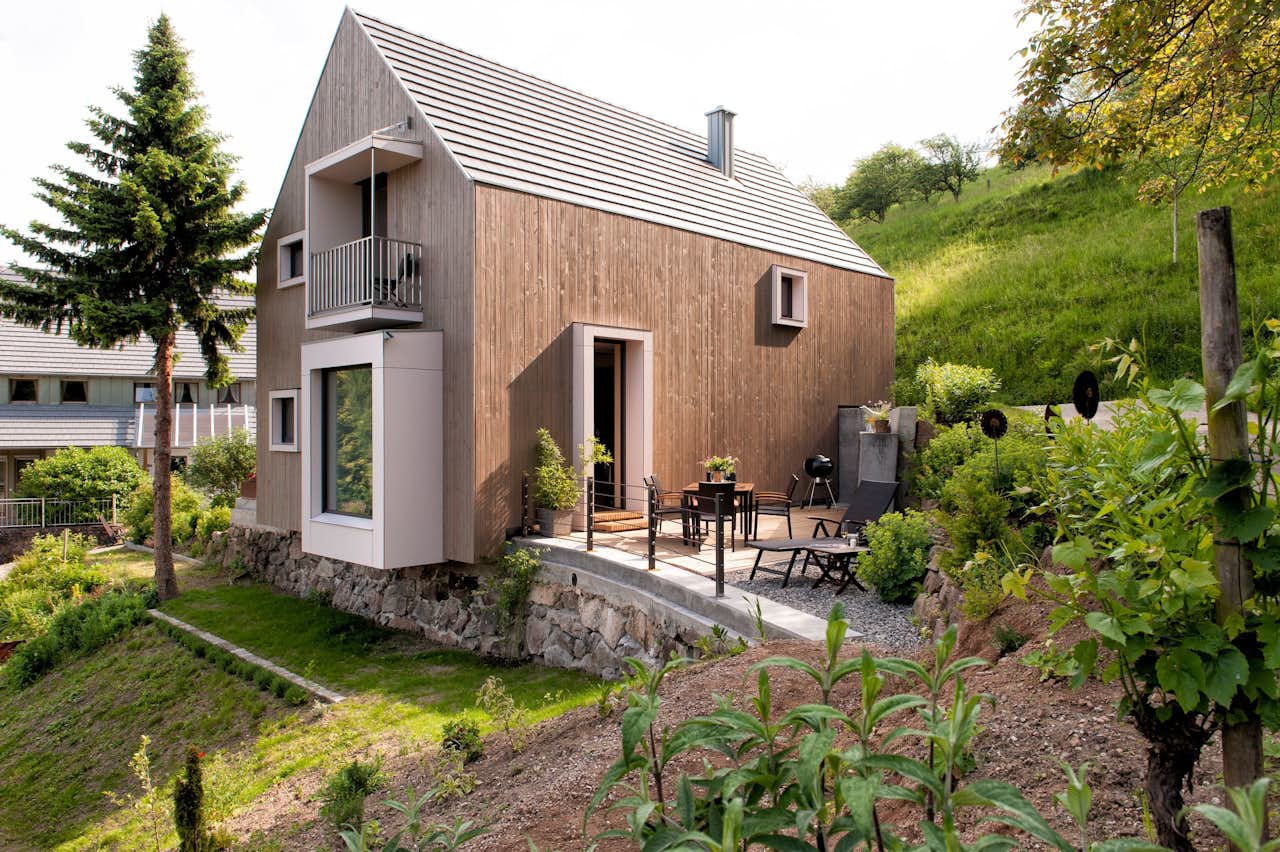 Photo 4 of 9 in These 4 European Homes Show How Striking a Steep Roof ...