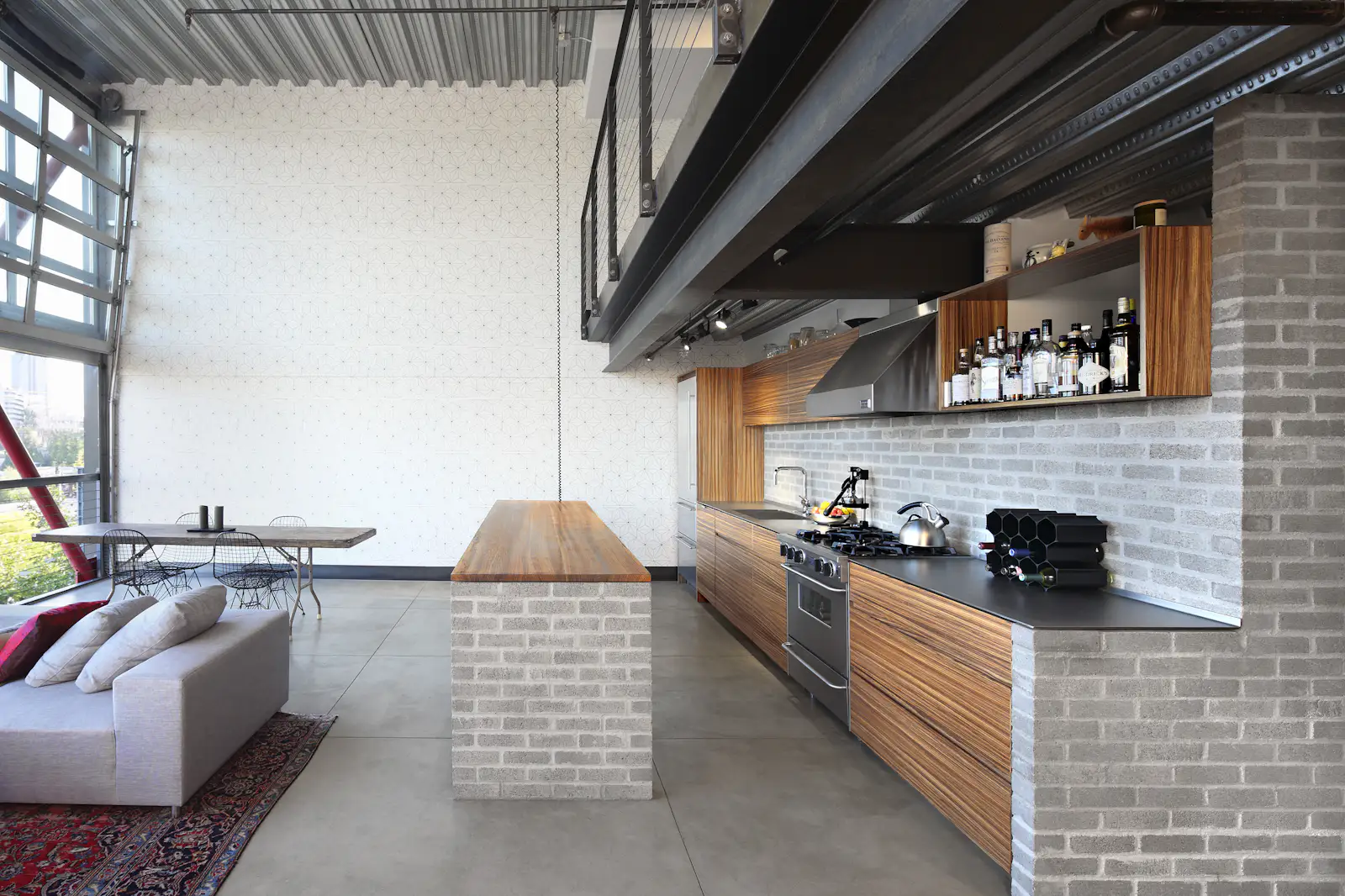 20 Dynamic Kitchens With Exposed Brick Backsplashes - Dwell