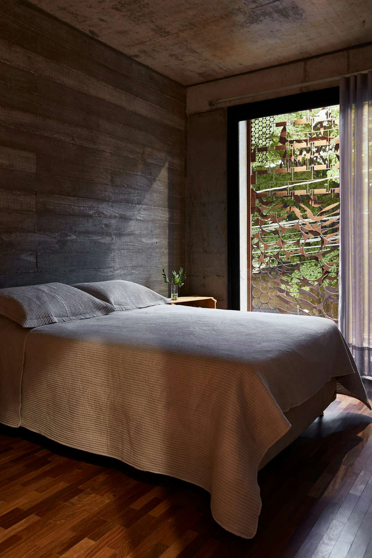 Photo 11 of 14 in This Slender Concrete Home in Brazil Feels Like an ...