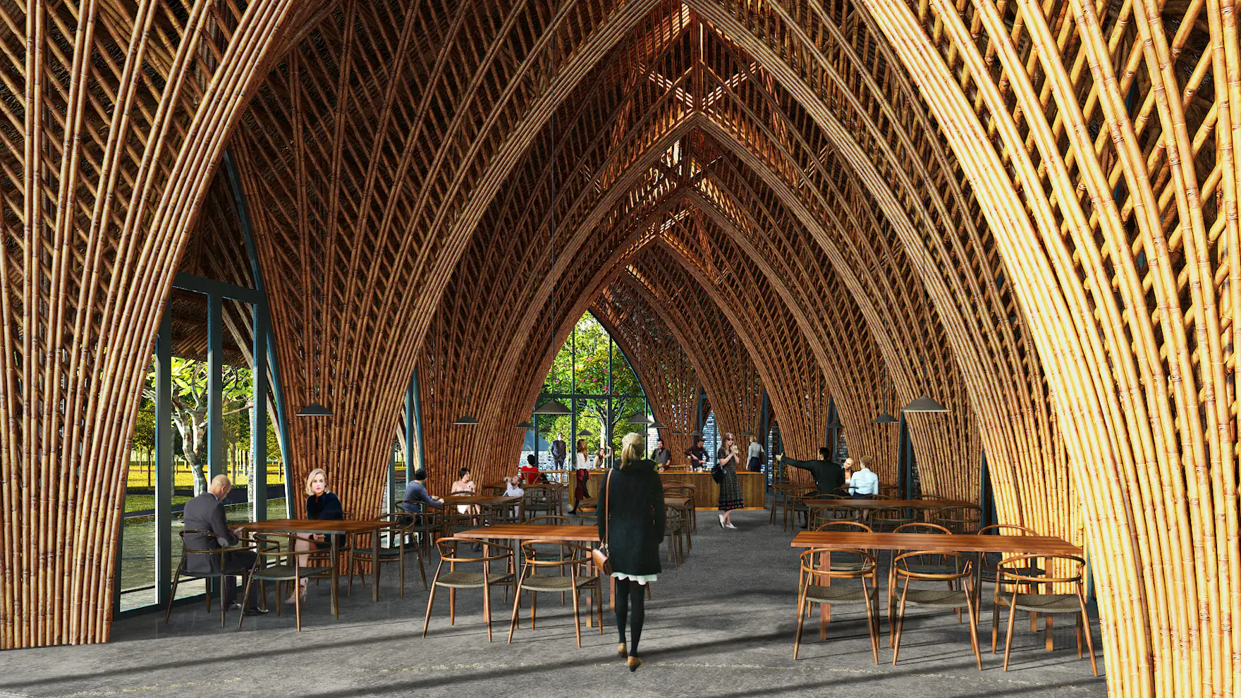These Designs Take Bamboo Infrastructure to a New Level - Dwell