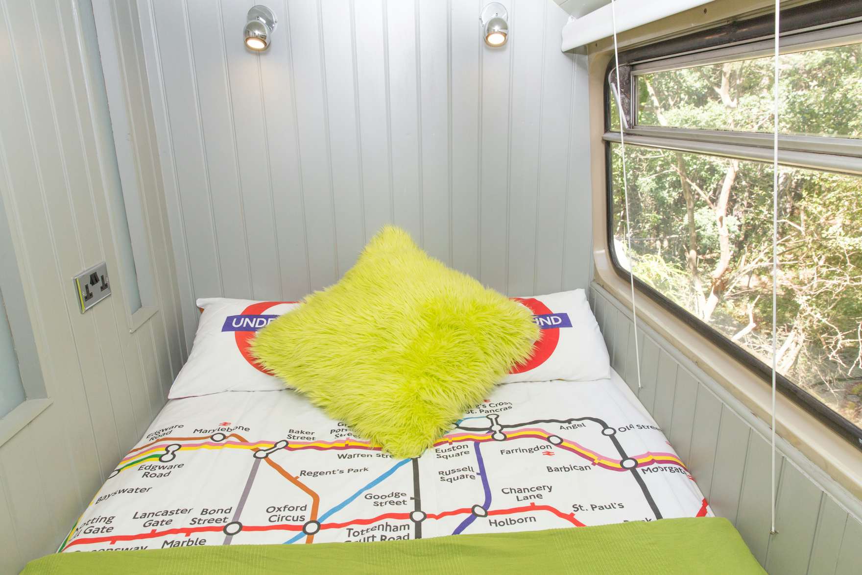 This Double-Decker Bus Offers an Eclectic Glamping Experience - Dwell