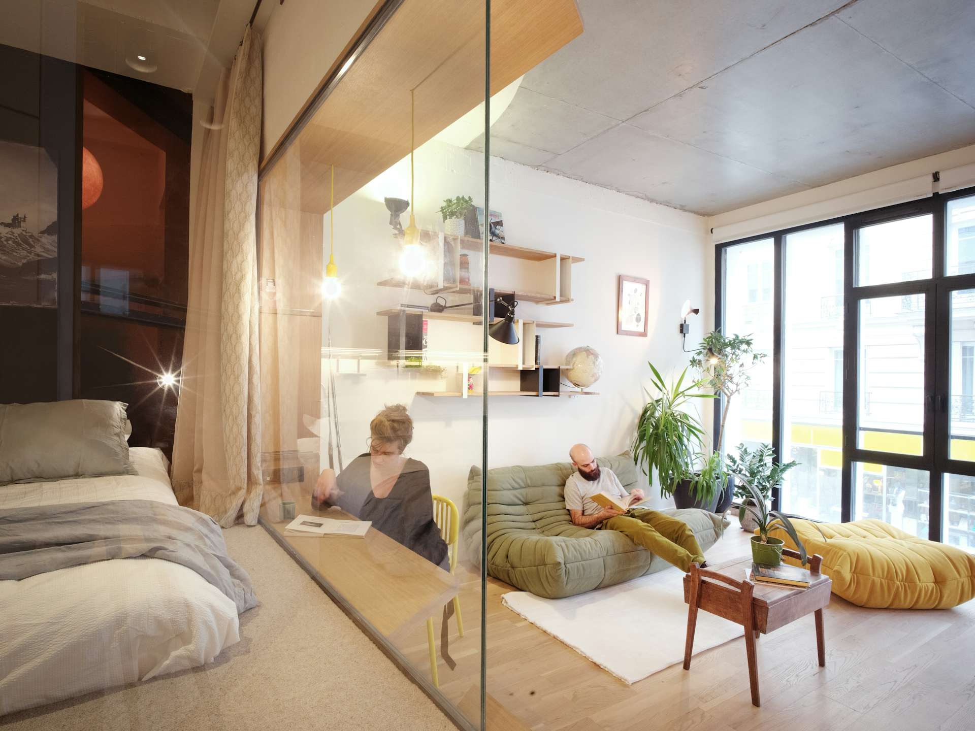 This Compact Home in Paris Has Nearly 70 Concealed Closets - Dwell
