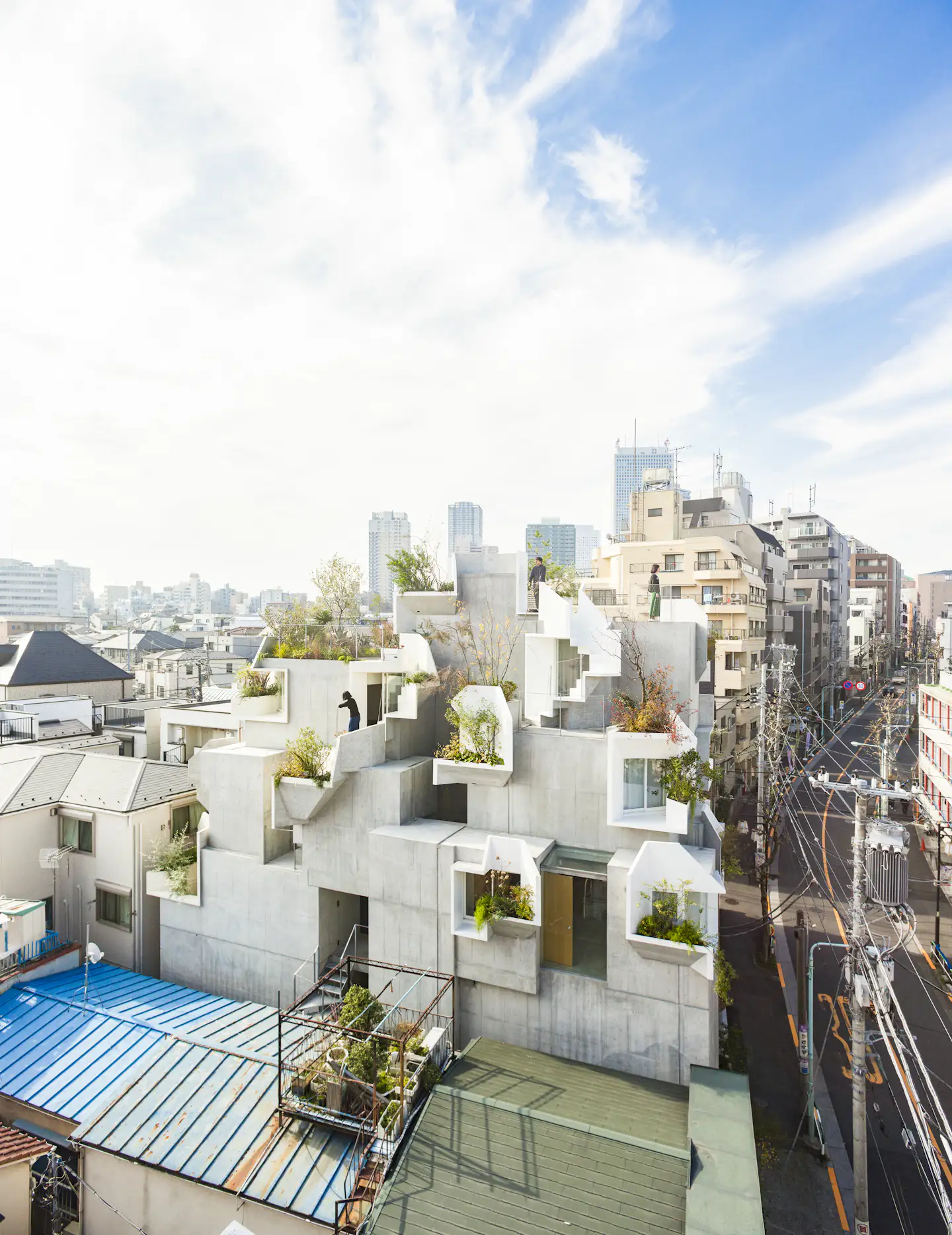 This Futuristic Japanese Building Is Not Your Everyday Tree House - Dwell