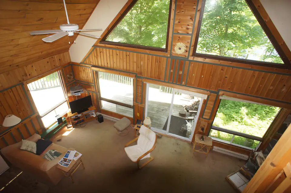 Photo 16 of 19 in 9 “Before & After” Cabin Renovations That Will Make ...