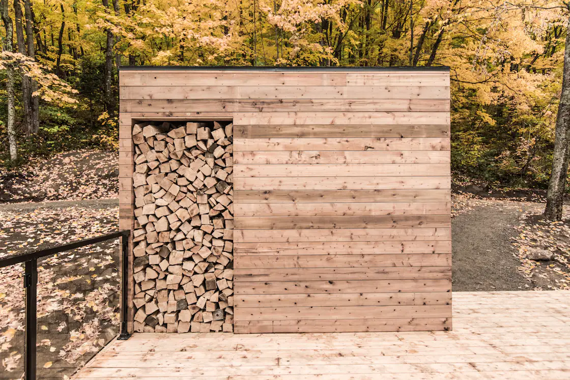 Fall Firewood Stacking Ideas - Dwell
