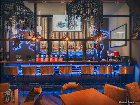 Photo 5 of 37 in BUNKER, Post-apocalyptic themed bar - Dwell