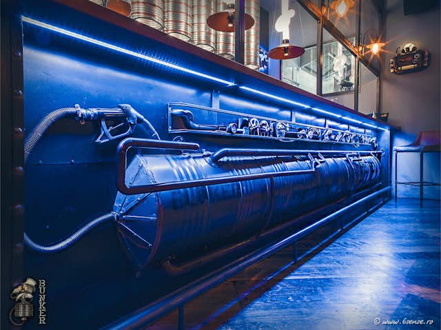 Photo 11 of 37 in BUNKER, Post-apocalyptic themed bar - Dwell