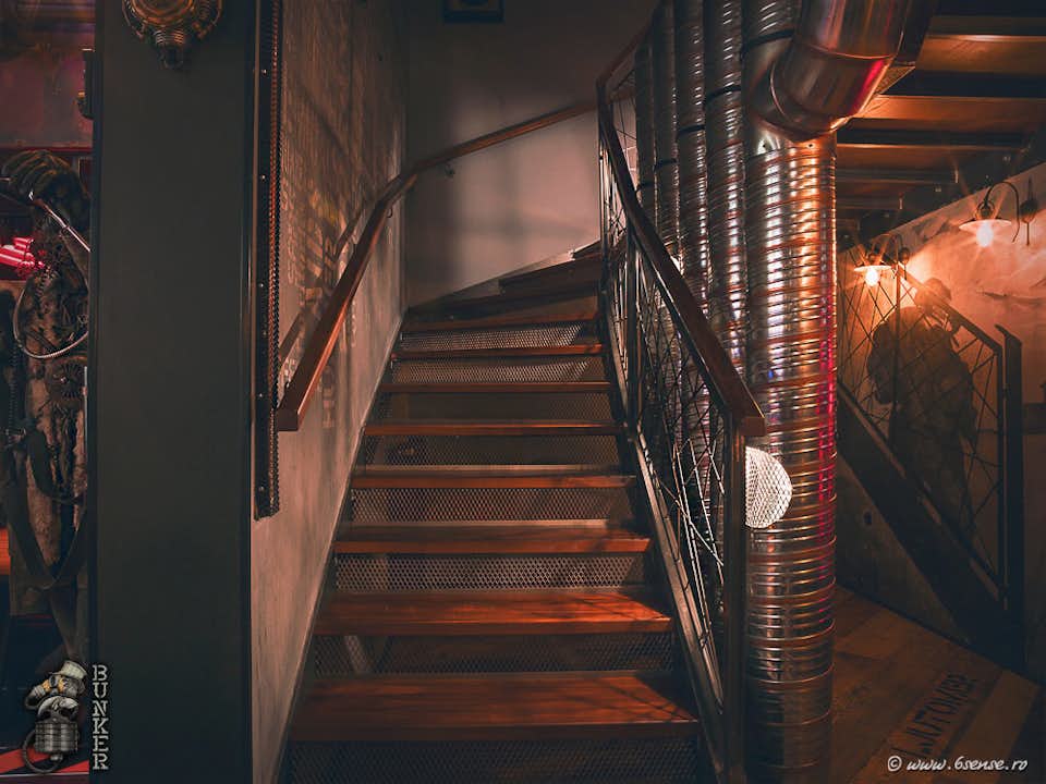 Photo 13 of 37 in BUNKER, Post-apocalyptic themed bar - Dwell