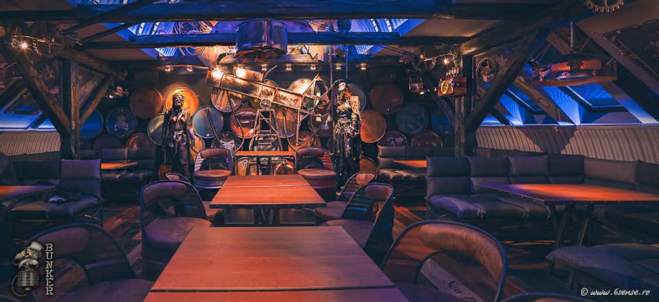 Photo 15 of 37 in BUNKER, Post-apocalyptic themed bar - Dwell