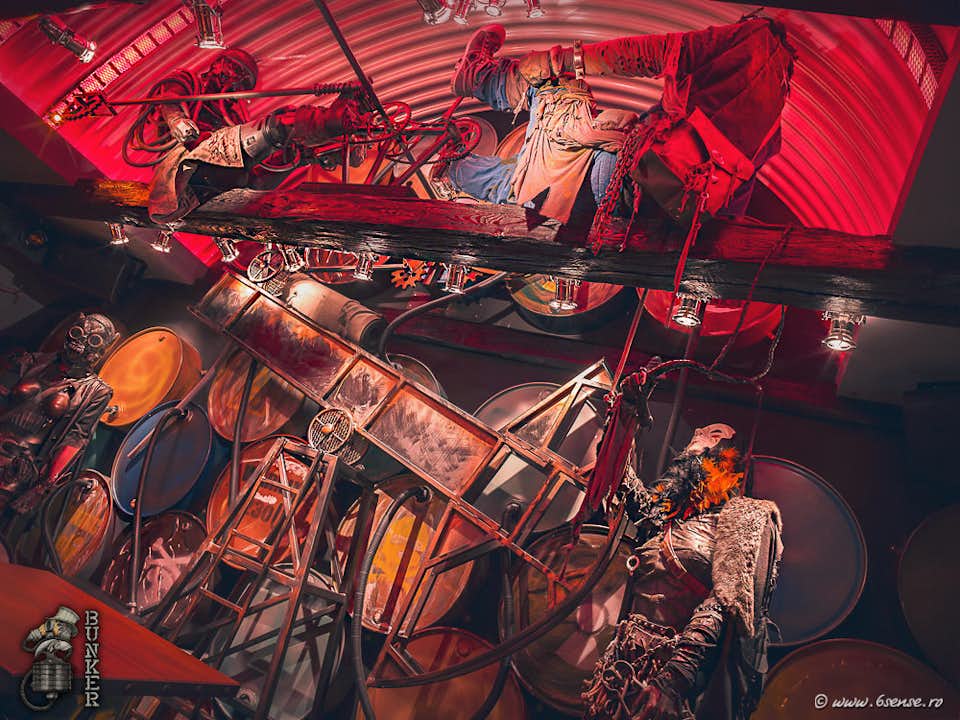 Photo 17 of 37 in BUNKER, Post-apocalyptic themed bar - Dwell