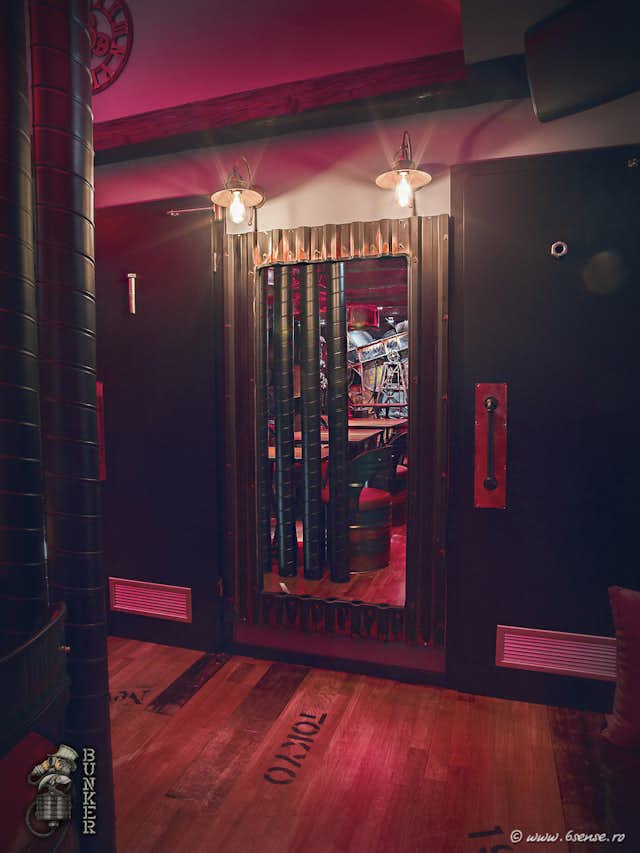 Photo 21 of 37 in BUNKER, Post-apocalyptic themed bar - Dwell